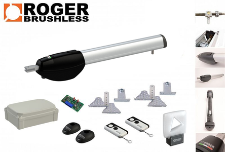 KIT BE20/200/1W - pohony bran ROGER Brushless | Epohony.cz